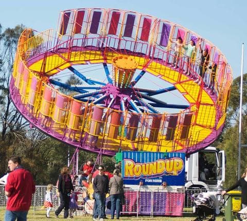 Round Up - Barr's Amusements